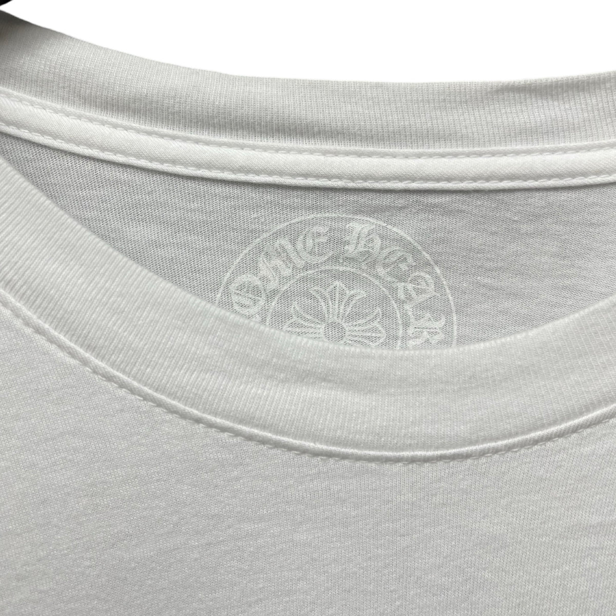 CHROME HEARTS Back Scroll Label Logo Long Sleeve Tee Size S – MEMENTOS ...