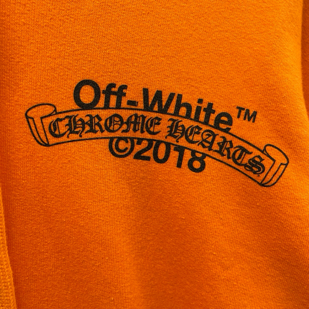 OFF-WHITE×CHROME HEARTS 2018SS HD PLVR V OFF WHITE Size XL – MEMENTOS ...
