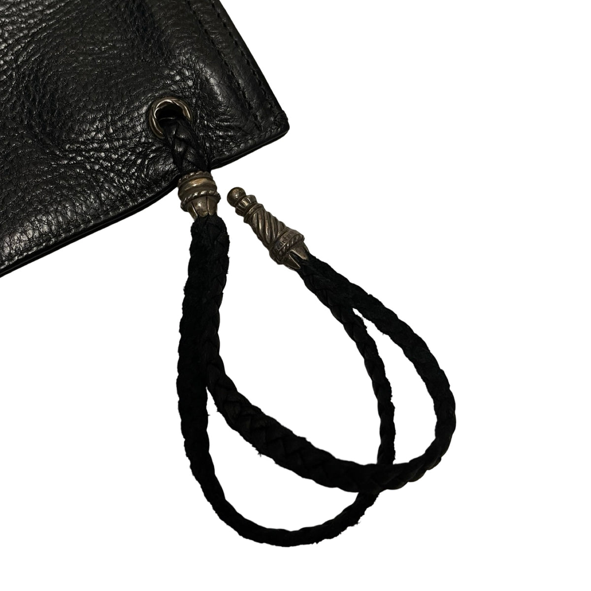 CHROME HEARTS Flat Plane Leather Clutch Bag – MEMENTOS ONLINE SHOP