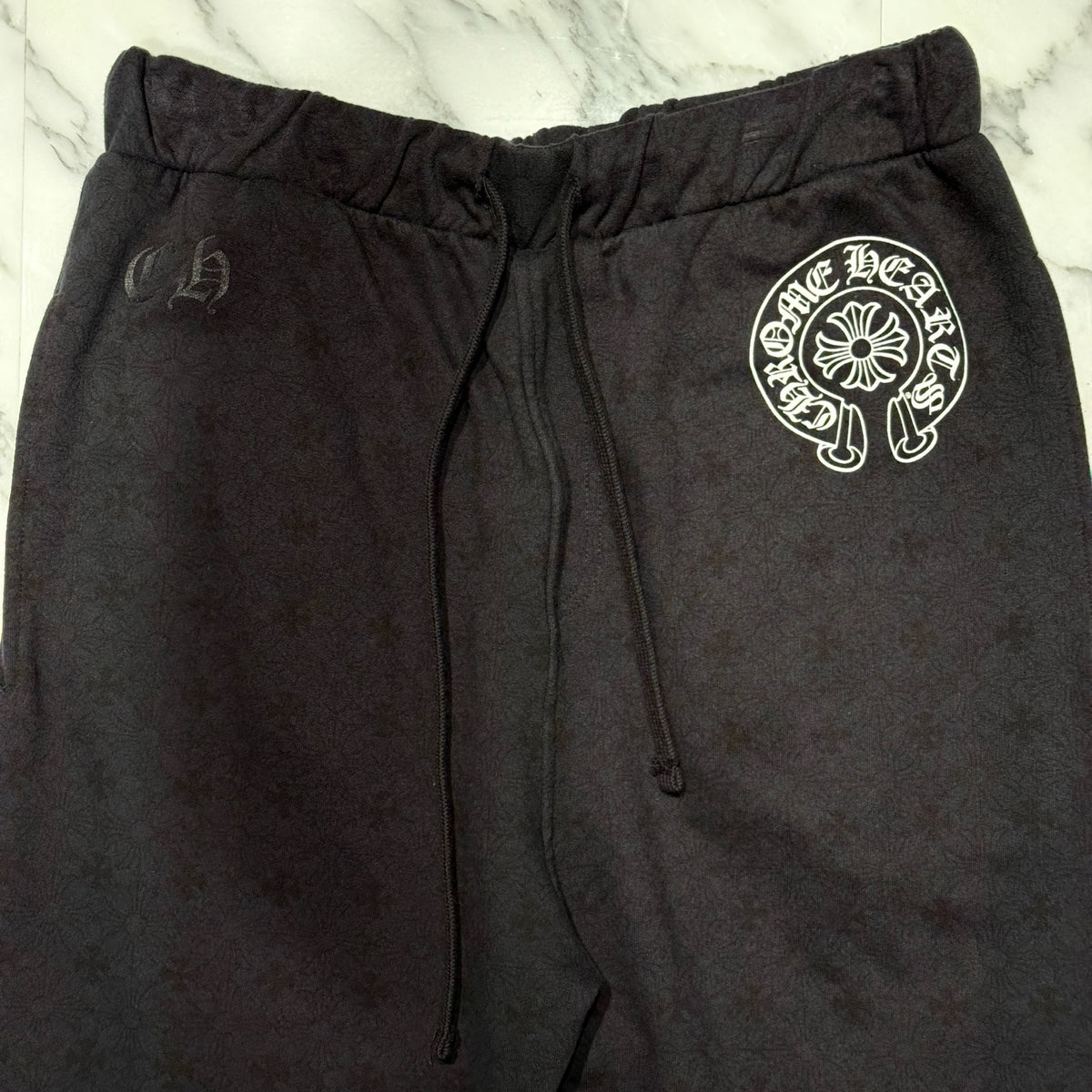 CHROME HEARTS CH Plus Cemetery Cross Sweat Long Pants Size L – MEMENTOS ...