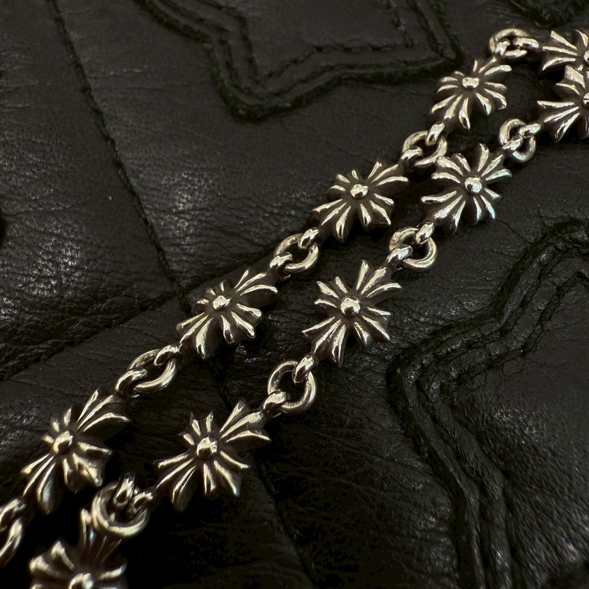 CHROME HEARTS Tiny E CH Plus Bracelet 11 LINK クロムハーツ タイニーE CHプラス ブレスレッ ...