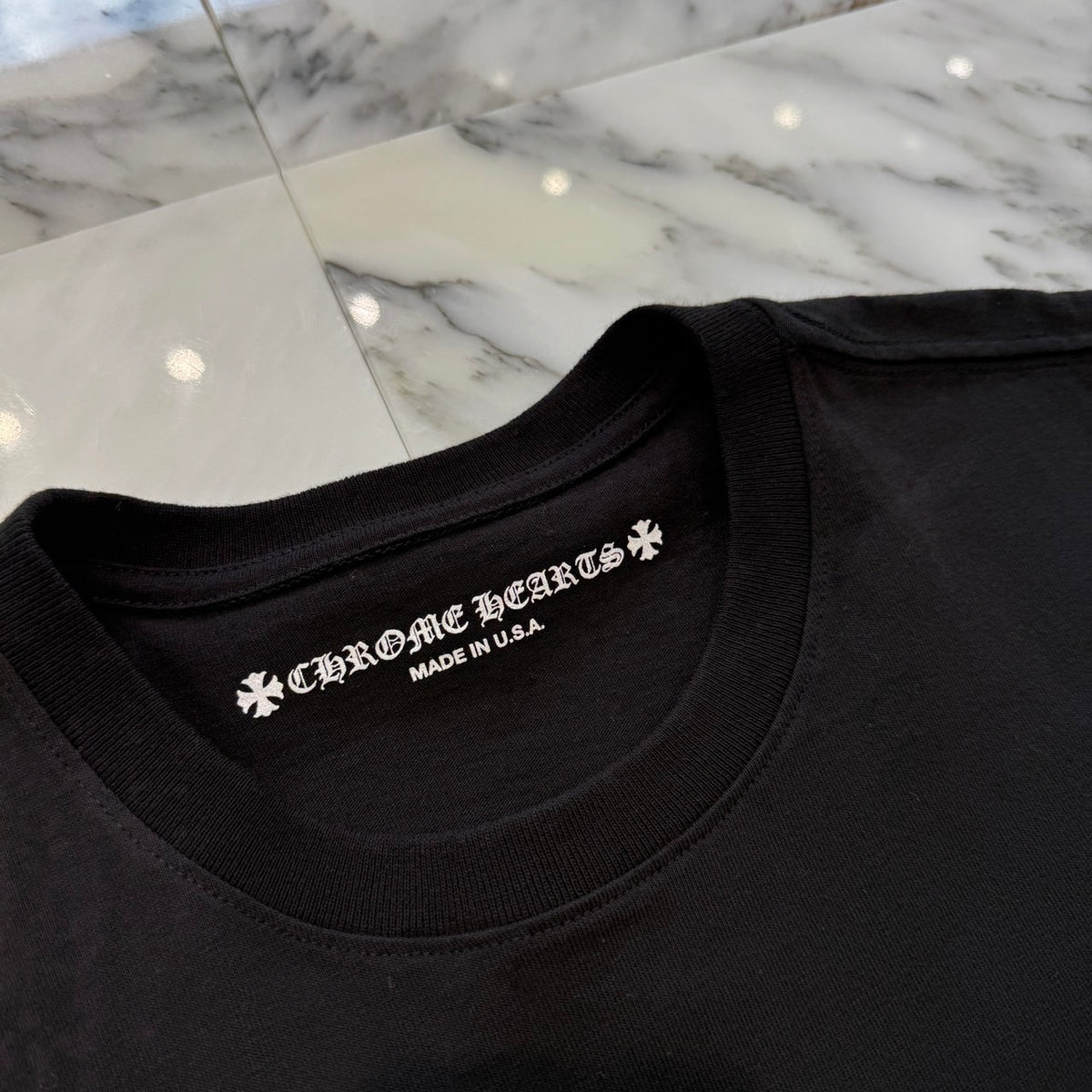 CHROME HEARTS × MATTY BOY PPO STAY FAST RACE TEAM Short Sleeve T-Shirt ...