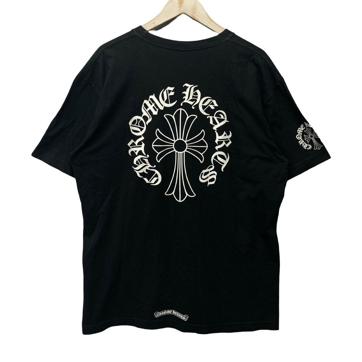 CHROME HEARTS Back Cross Neck Logo Tee Size L – MEMENTOS ONLINE SHOP