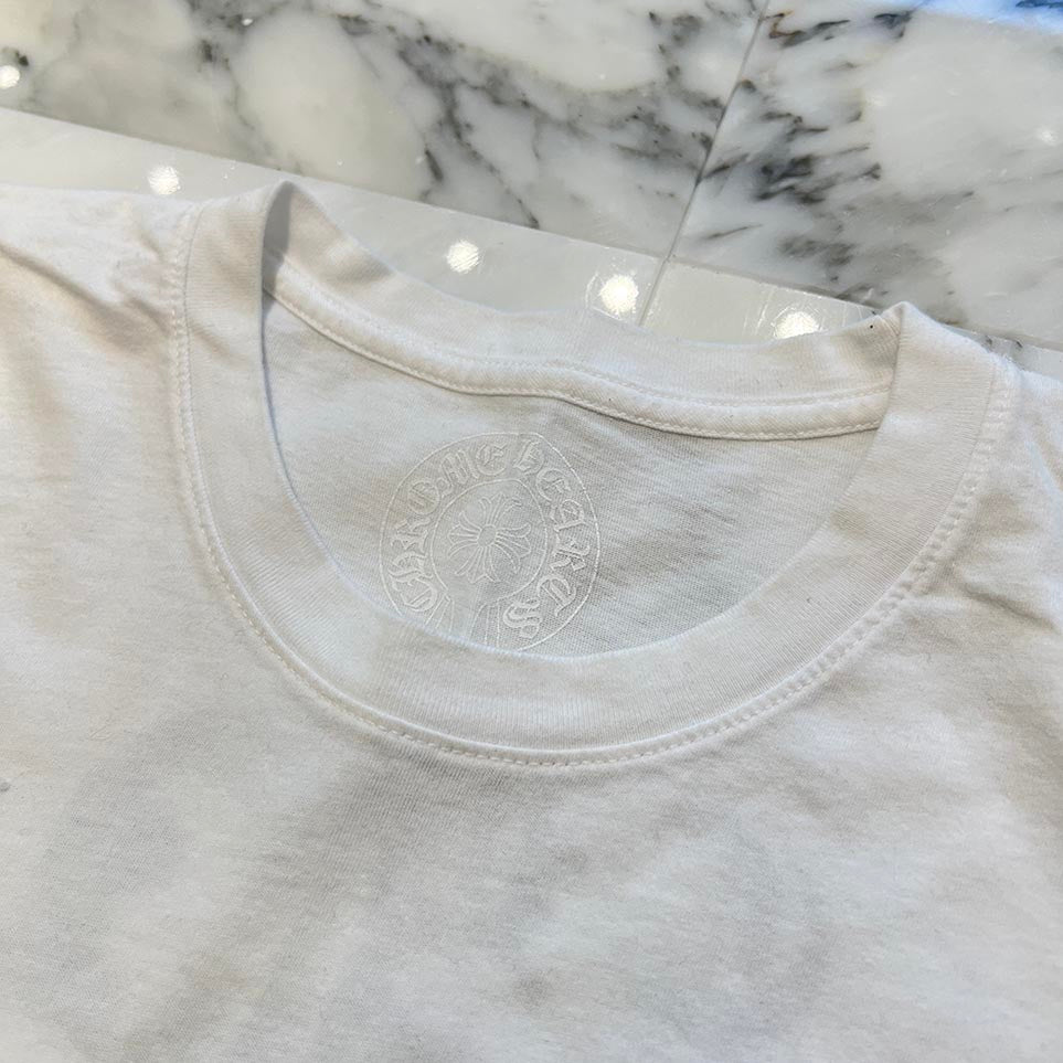 CHROME HEARTS Vertical Logo Half Vine Dagger Tee Size XL クロムハーツ ヴァーティカ ...