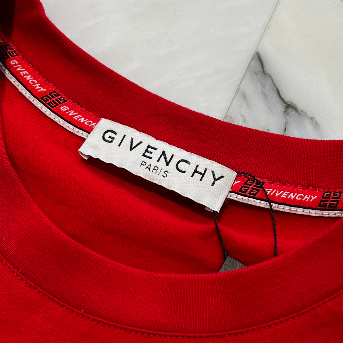 GIVENCHY 2022SS Vintage Effect Crew Neck Tee BM70K93002 Size L ジバンシィ ヴ ...